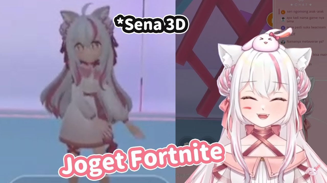 Karakter 3D Sena Bisa Joget-Joget【Nekoyama Sena/Yume Reality】 - YouTube
