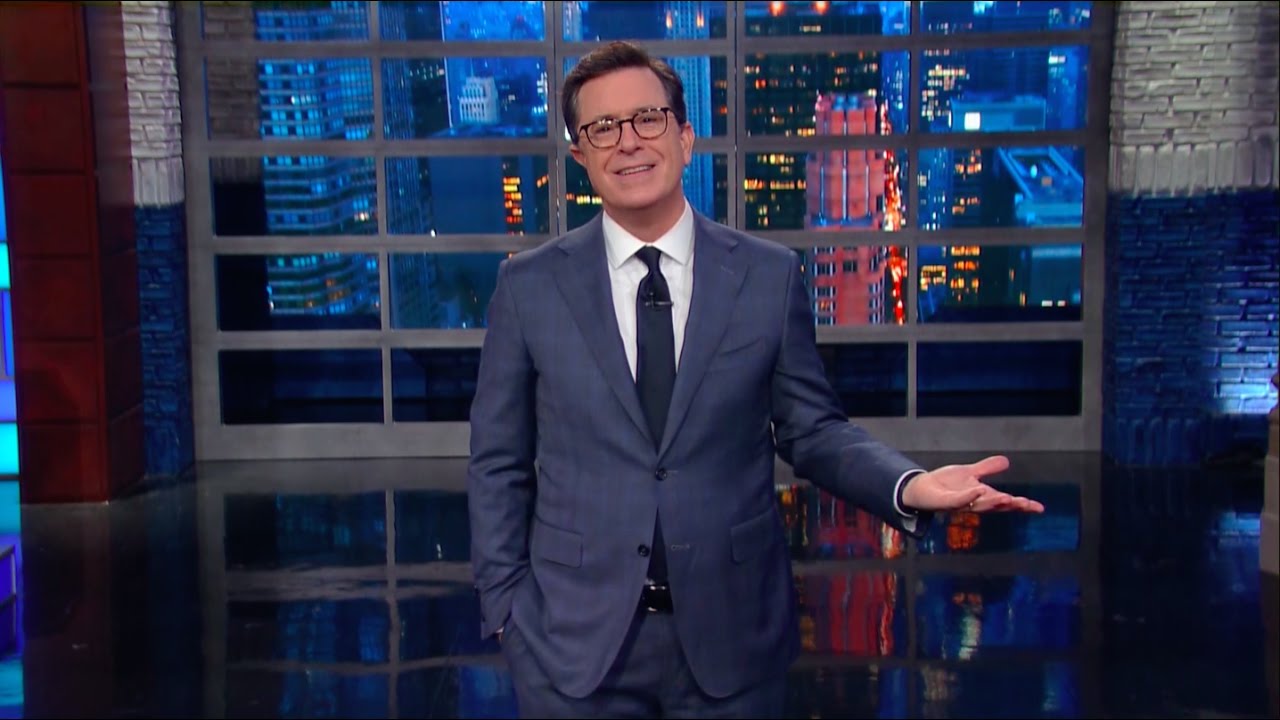 Stephen Colbert: Mystery solved — Trump's the White House leaker