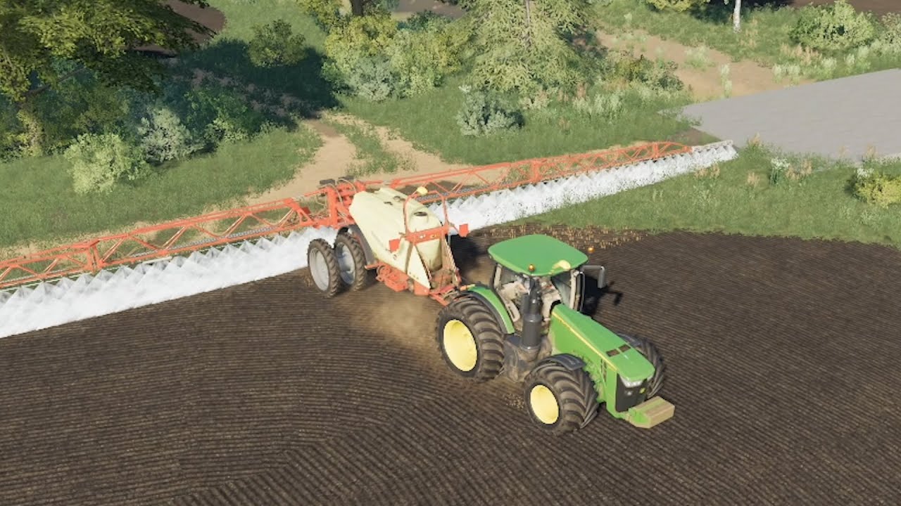 Farmersburg Ep#28 | Spraying, Silage Bales | FS19 Timelapse | Farming ...