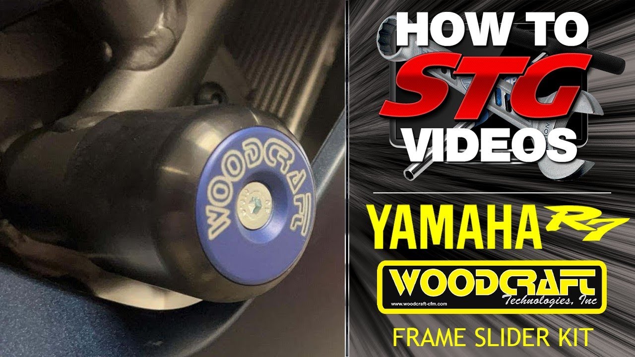 Yamaha R7 Woodcraft Frame Slider Kit How To Install | Sportbike Track ...