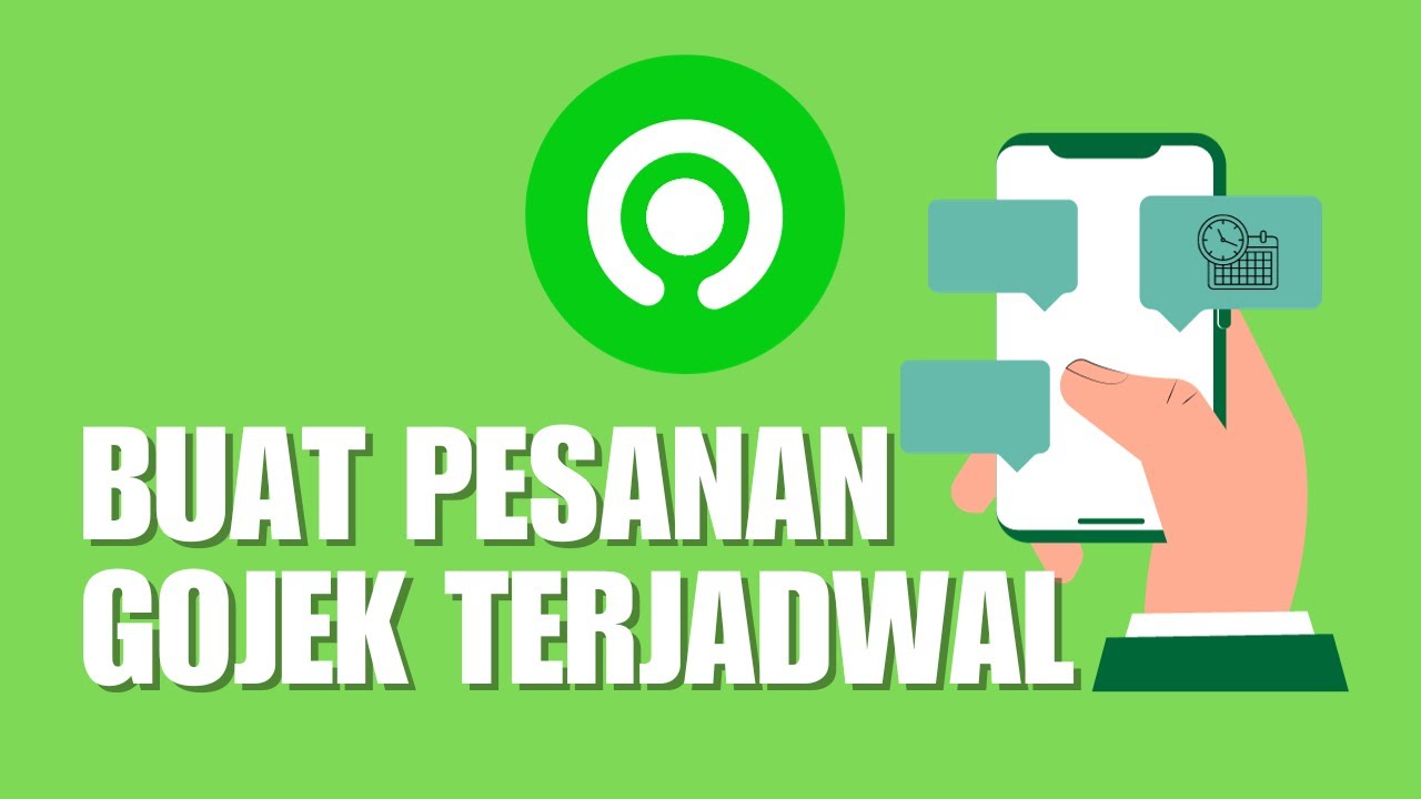 Cara Buat Pesanan Gojek Terjadwal - YouTube