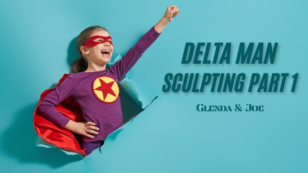Delta Man sculpting part 1 | Shaking Hands Arts with Fralins and ...