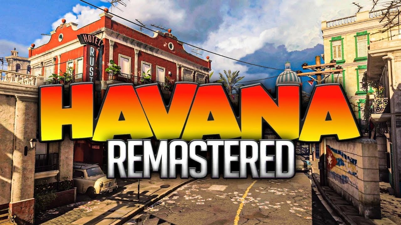 Black Ops Havana Remastered DLC Map (COD BO4) - YouTube
