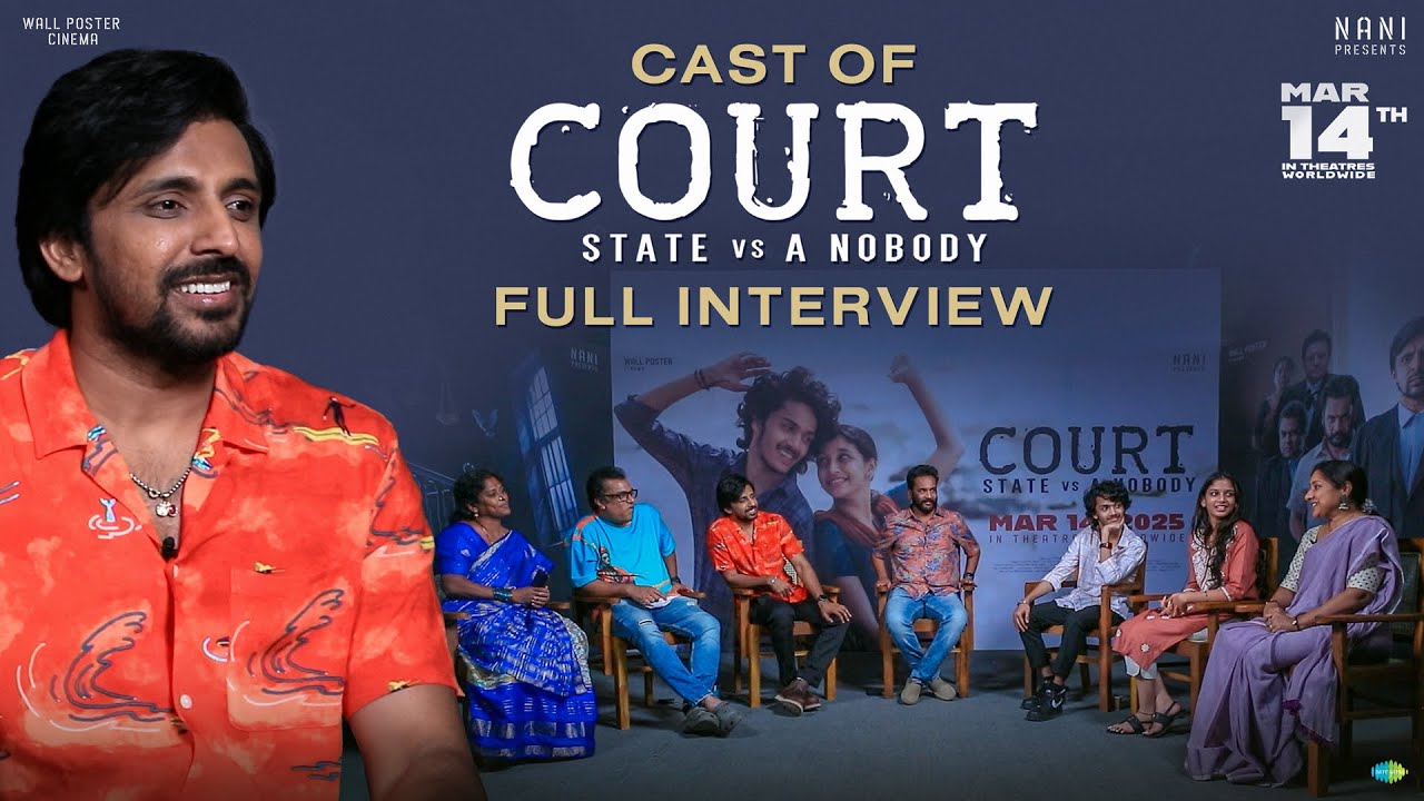 Court Movie Team Interview | Nani | Priyadarshi | Ram Jagadeesh | 14th ...