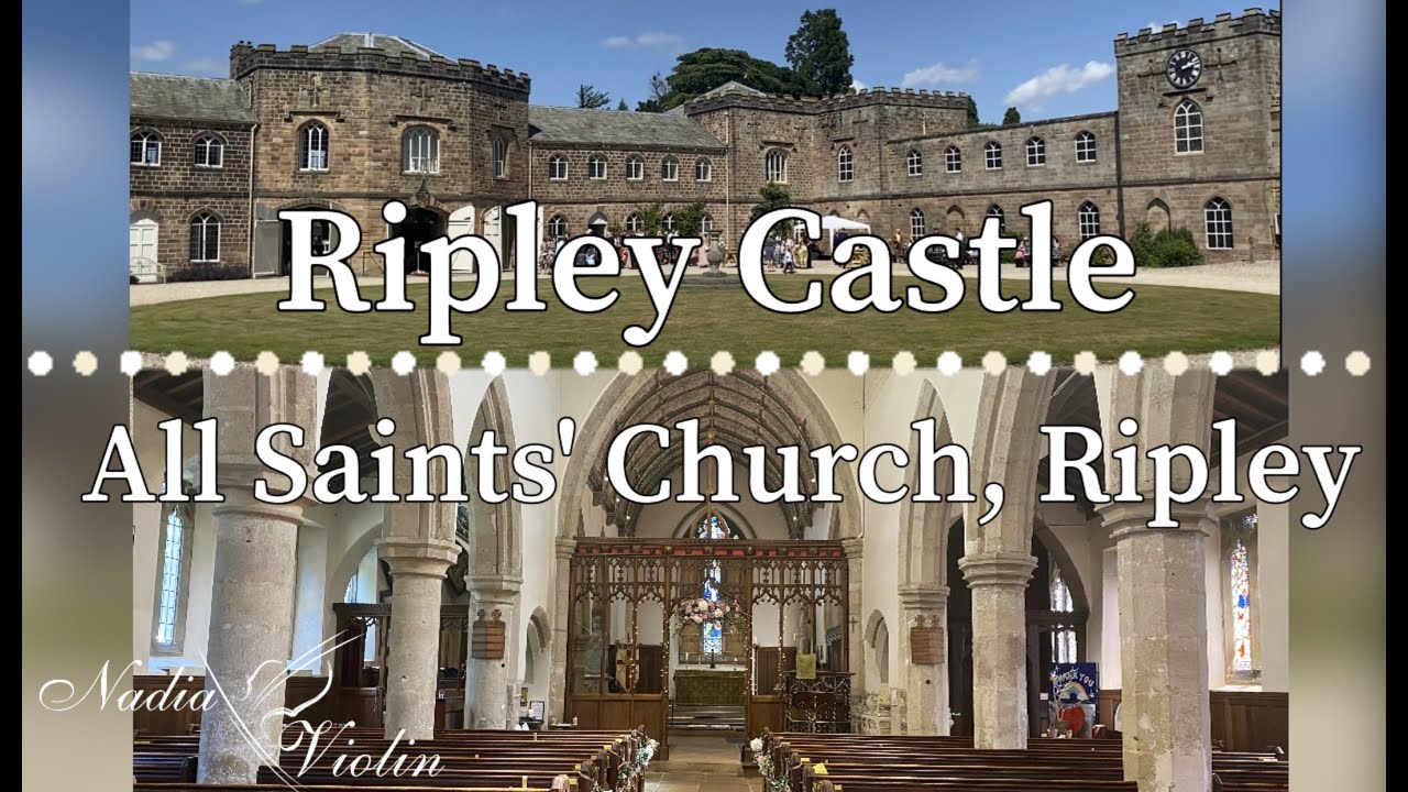 RIPLEY CASTLE/All Saints' Church Ripley, North Yorkshire, UK| Wedding ...