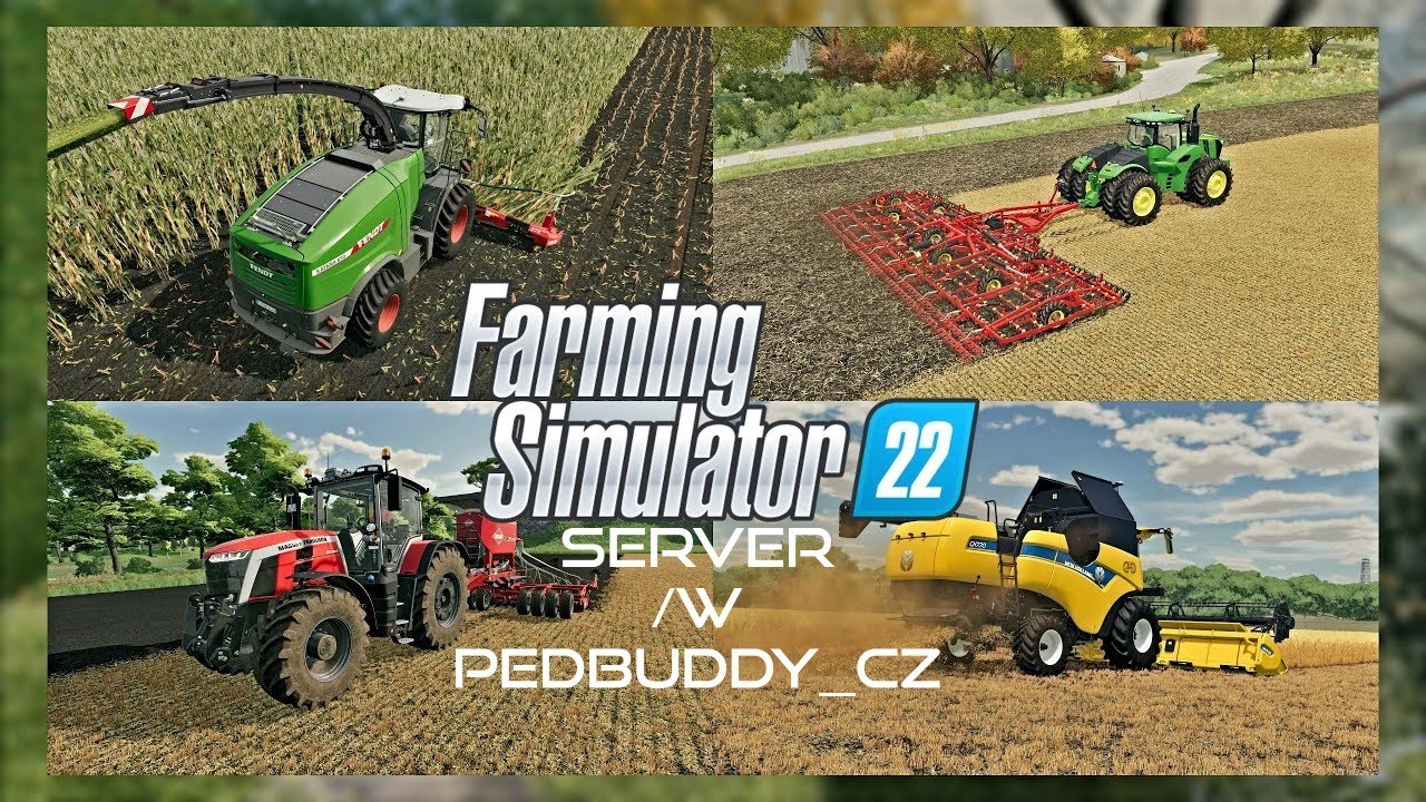 Farming Simulator 22 Server #20 Docela dost práce!!!!!! - YouTube