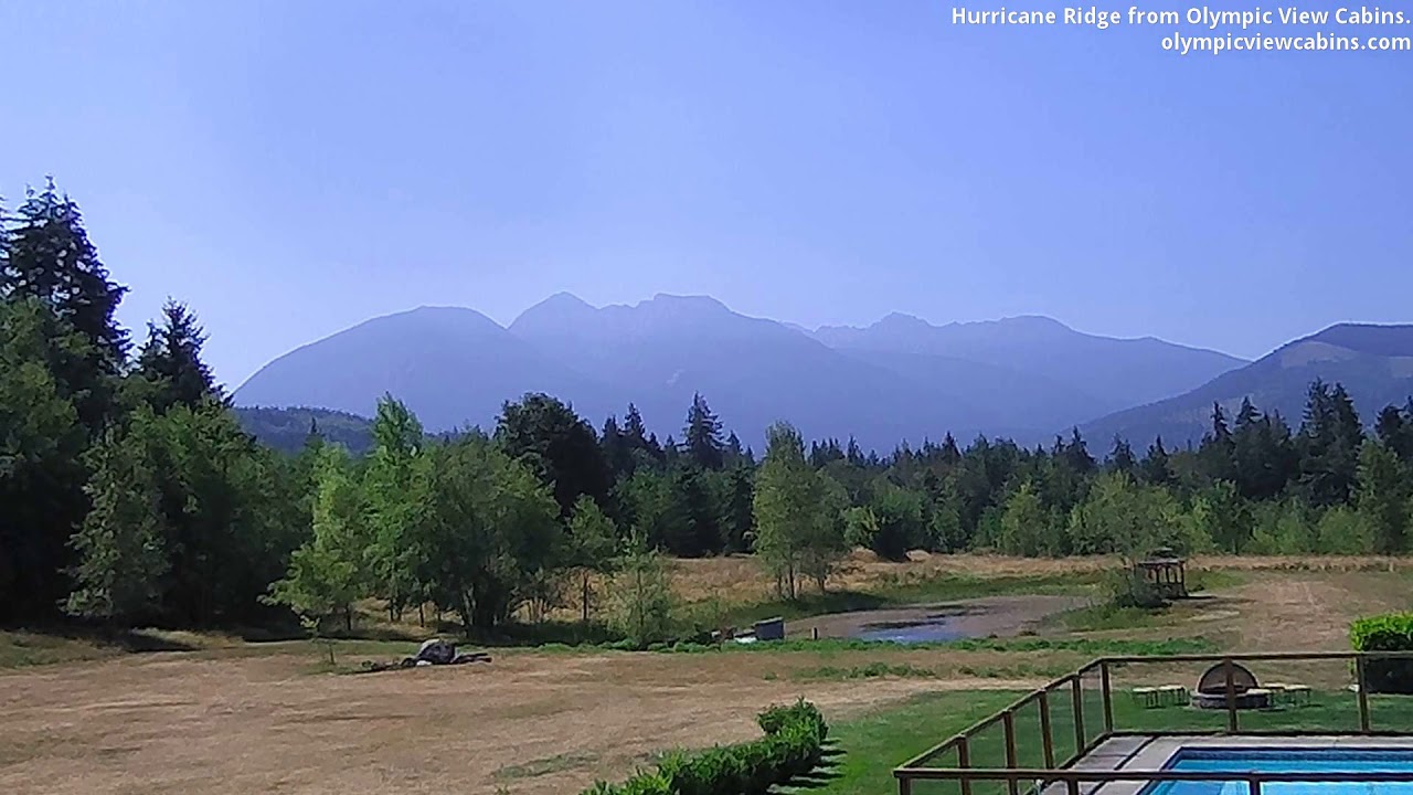 2018-08-17 Olympic View Cabins Hurricane Ridge Cam - YouTube