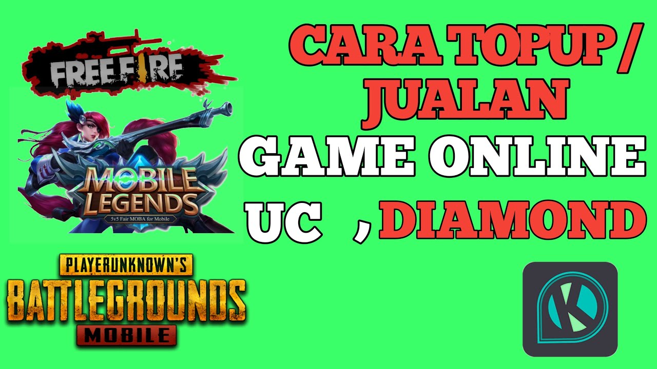 Cara jualan diamond game online (order kuota ) - YouTube