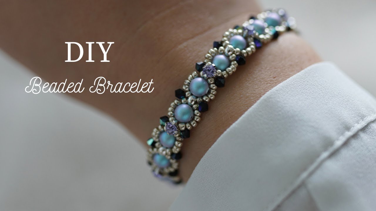 This is so cute! Easy Seed Bead Bracelet Tutorial - YouTube
