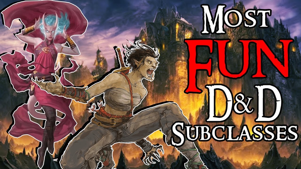 Top 20 Most Fun D&D Subclasses - YouTube