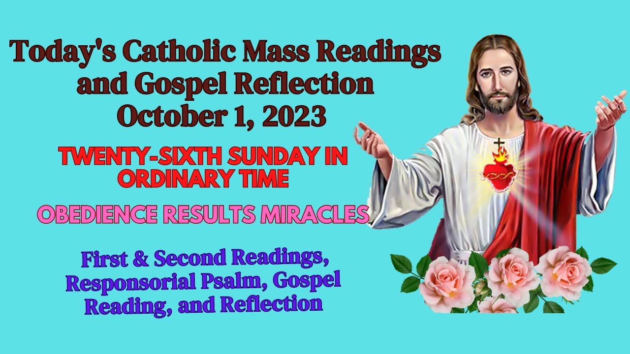 Catholic Readings and Reflections for Today | Mass Readings for Today ...