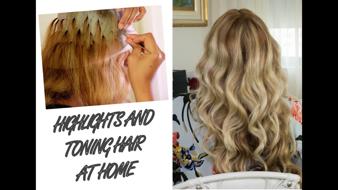 HOW TO: HIGHLIGHTS AND TONE HAIR AT HOME P2 JackieEFFEX - YouTube