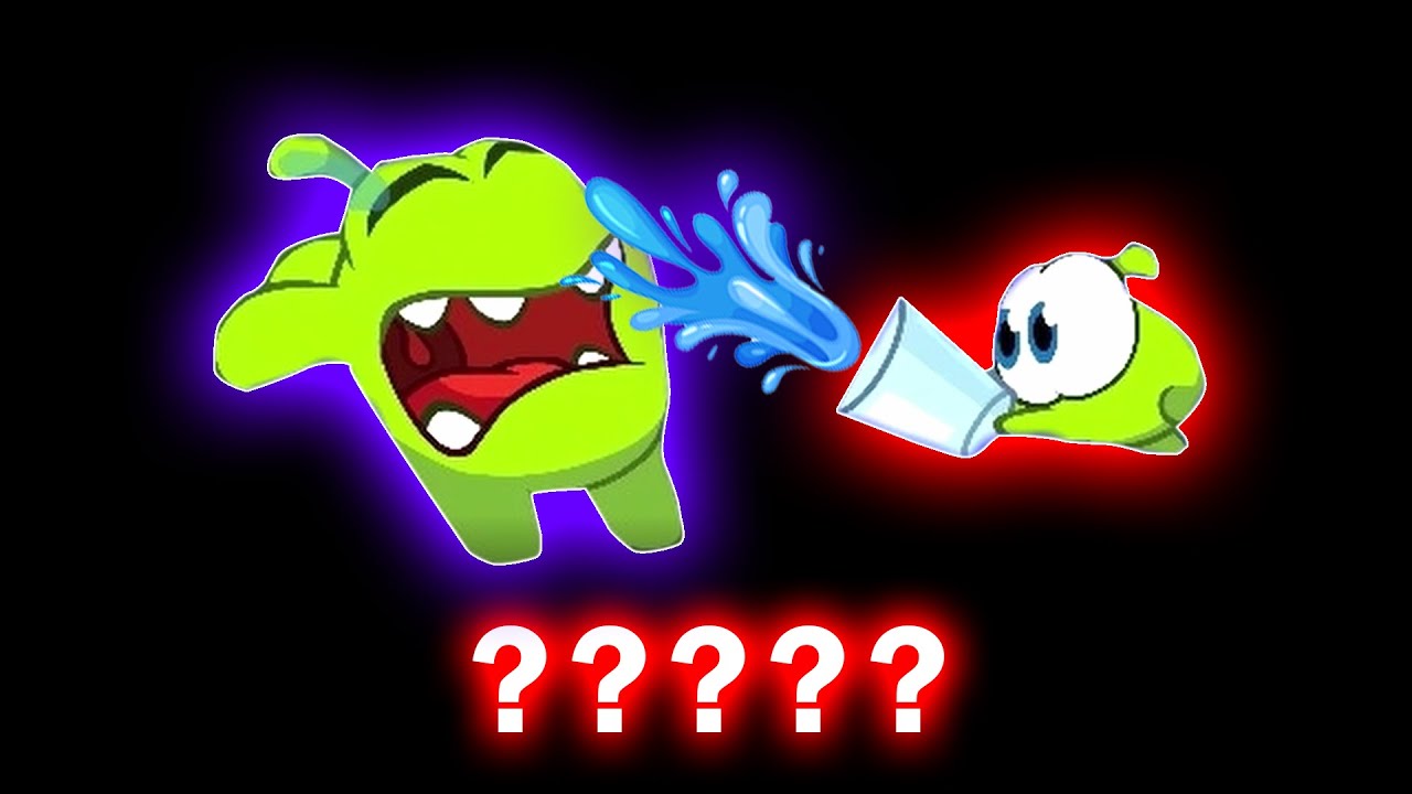 9 Om Nom & Nibble Nom "Sleeping & Throw Water" Sound Variations in 33 ...