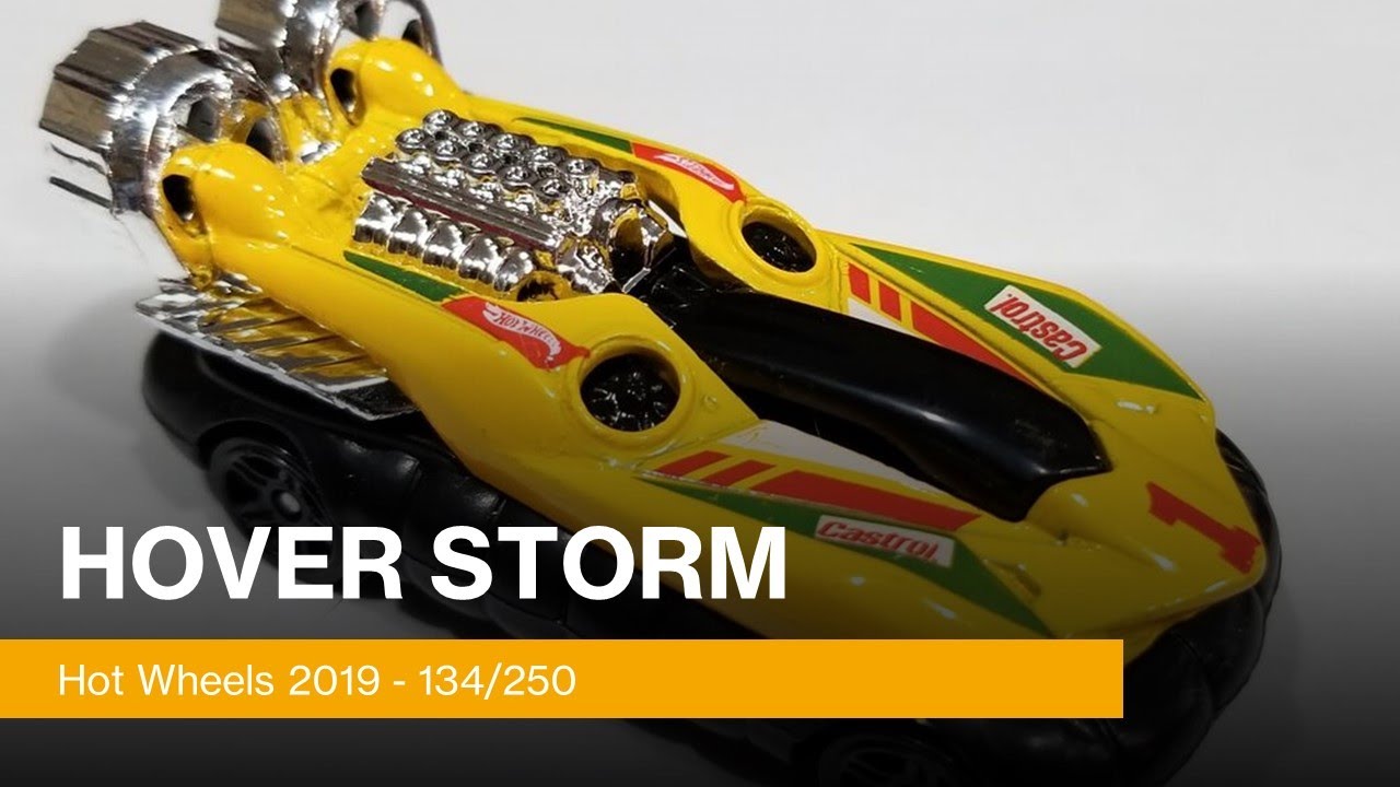 HOVER STORM amarillo FYC00, Hot Wheels año 2019 (134/250) serie BAJA BLAZERS 10/10 #moito67ray ...
