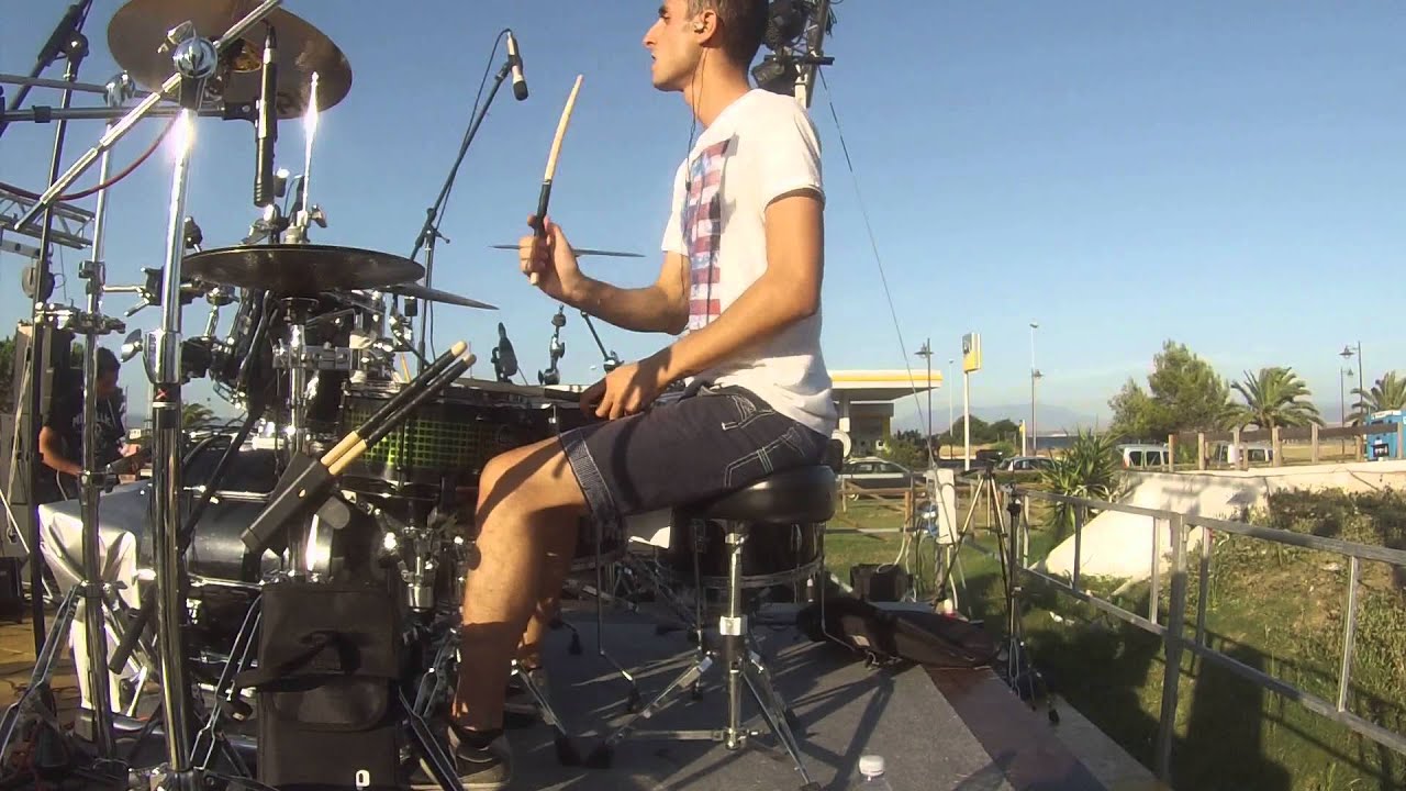 Alessandro Castellano - Acts Of Tragedy - Drumcam - New song - YouTube