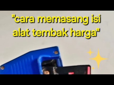 cara memasang isi alat tembakan harga || tutorial mengganti isi ...