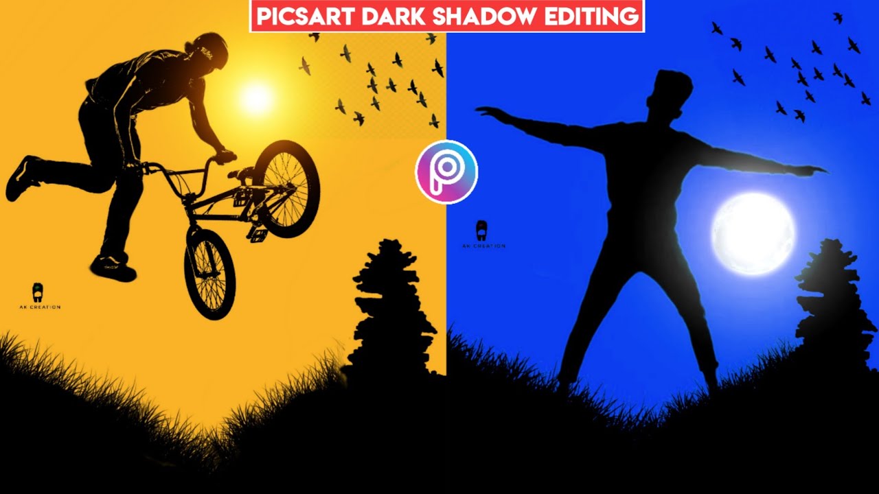 Picsart Dark Shadow Editing Tutorial || Picsart New Creative Dark ...