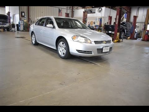 2012 Silver Chevrolet Impala LT SL5225 Motor Inn Auto Group - YouTube