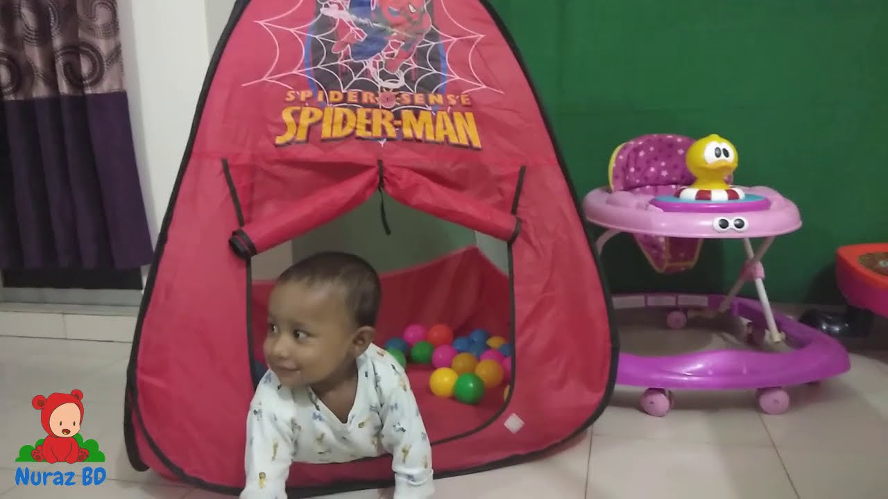 Ball House For Kids । BALL PIT । Toys Review - YouTube