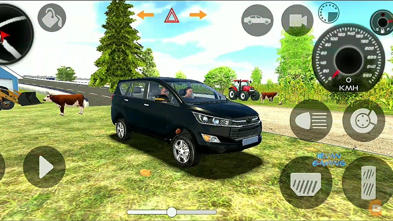 mobil toyota innova reborn ngebut oleng | indians car simulator #games ...