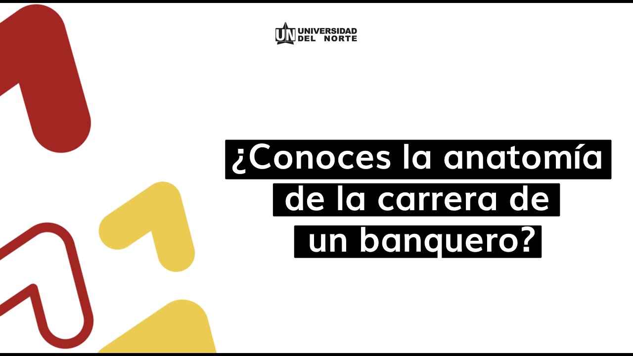 ¿Conoces la anatomía de la carrera de un banquero? - YouTube