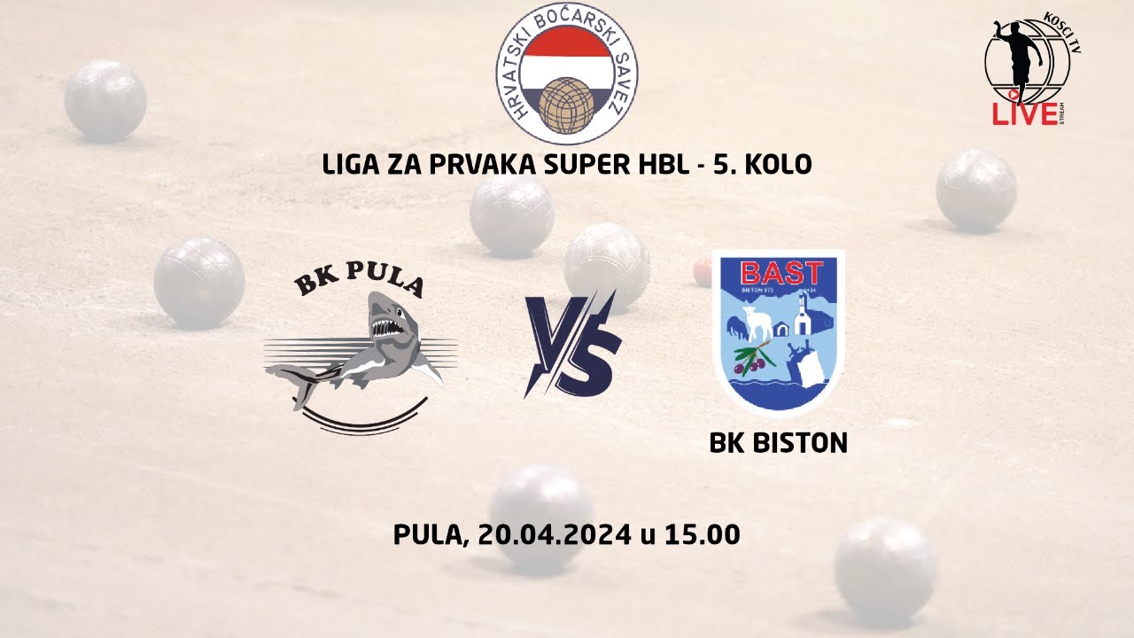UŽIVO !!!: SUPER HBL - liga za prvaka 5. kolo: PULA - BISTON - YouTube
