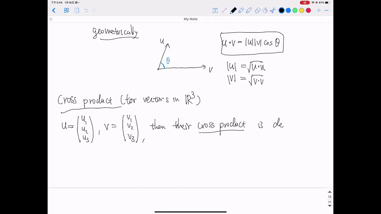 Linear Algebra Lecture 10 - YouTube