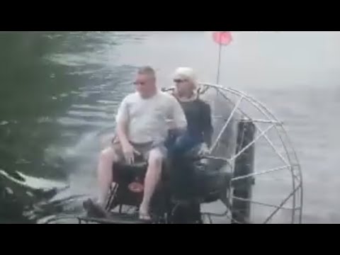 The Legend of Greg and Wanda ! Airboating in Inverness , Florida - YouTube