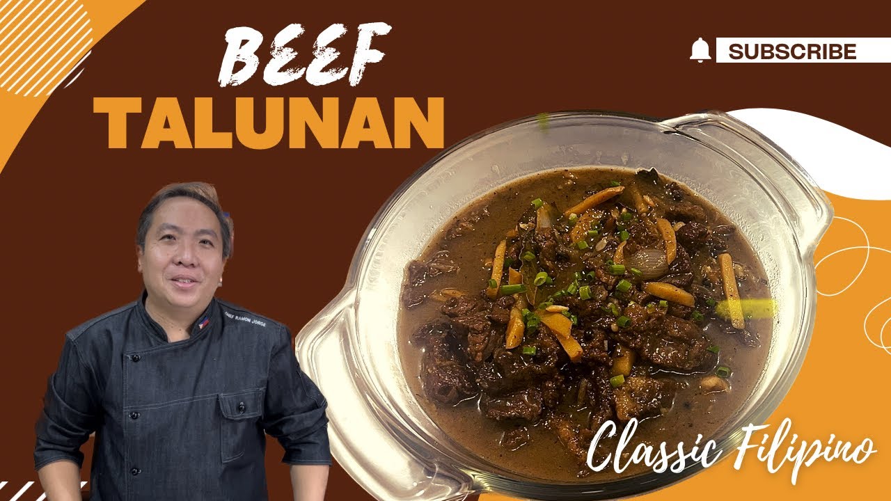 Beef Talunan: Panalo sa sarap at lasa! Chef Ramon Jorge. - YouTube