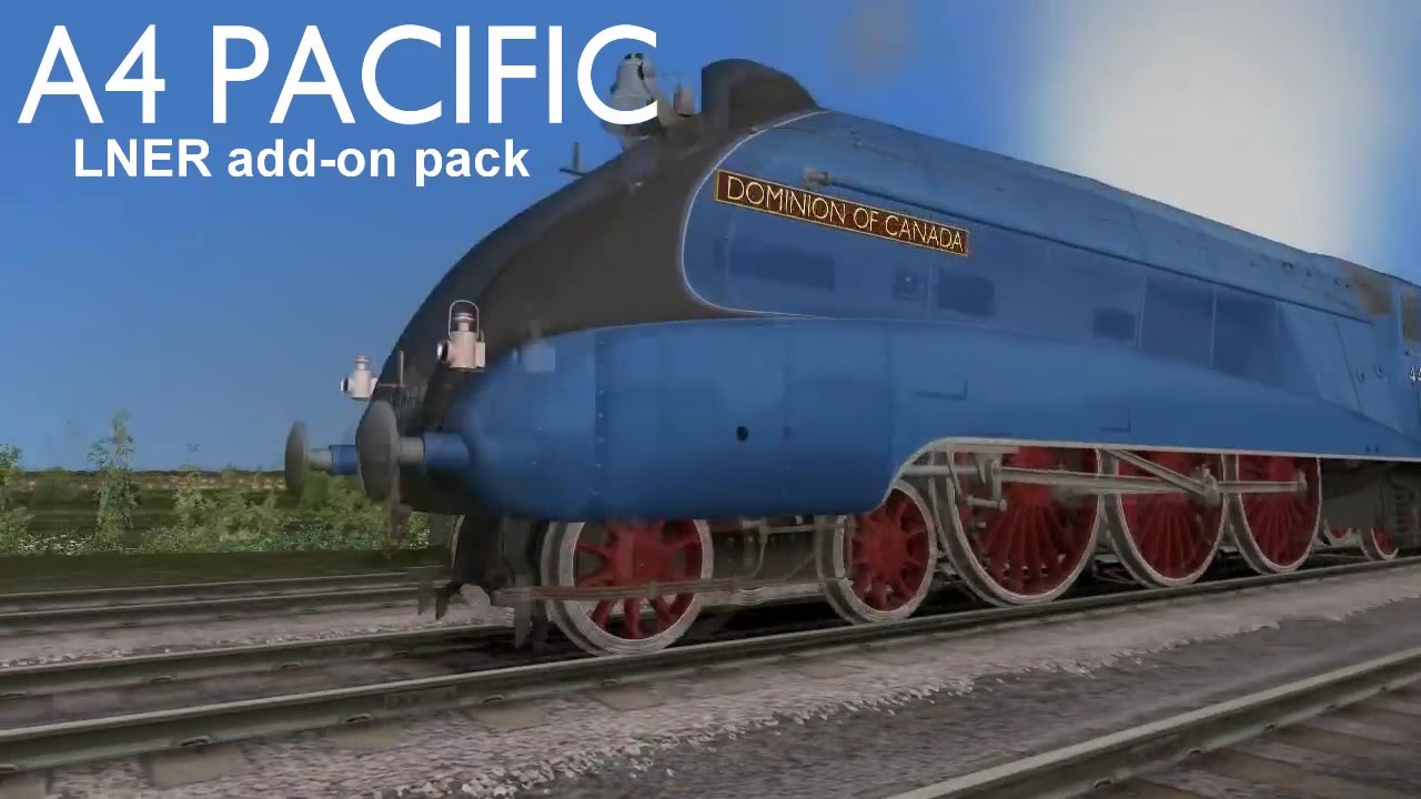 A4 Pacific LNER pack - Coronation coaches - YouTube