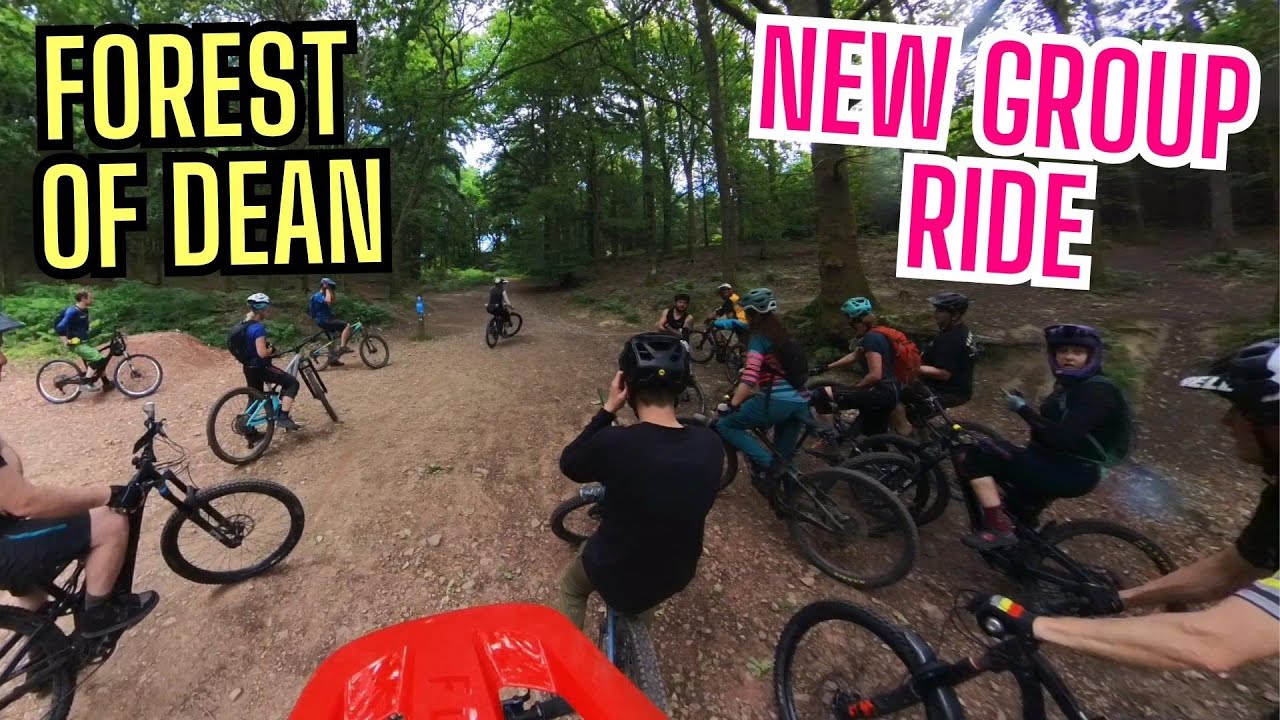FOREST OF DEAN MTB 💥New Group ride, did I survive🤣 - YouTube