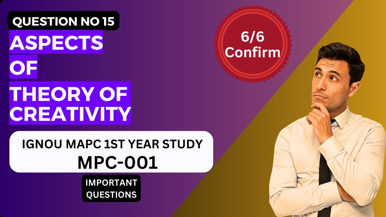 Aspects of Creativity Thinking #psychology #ignou #psychologist #mapc # ...