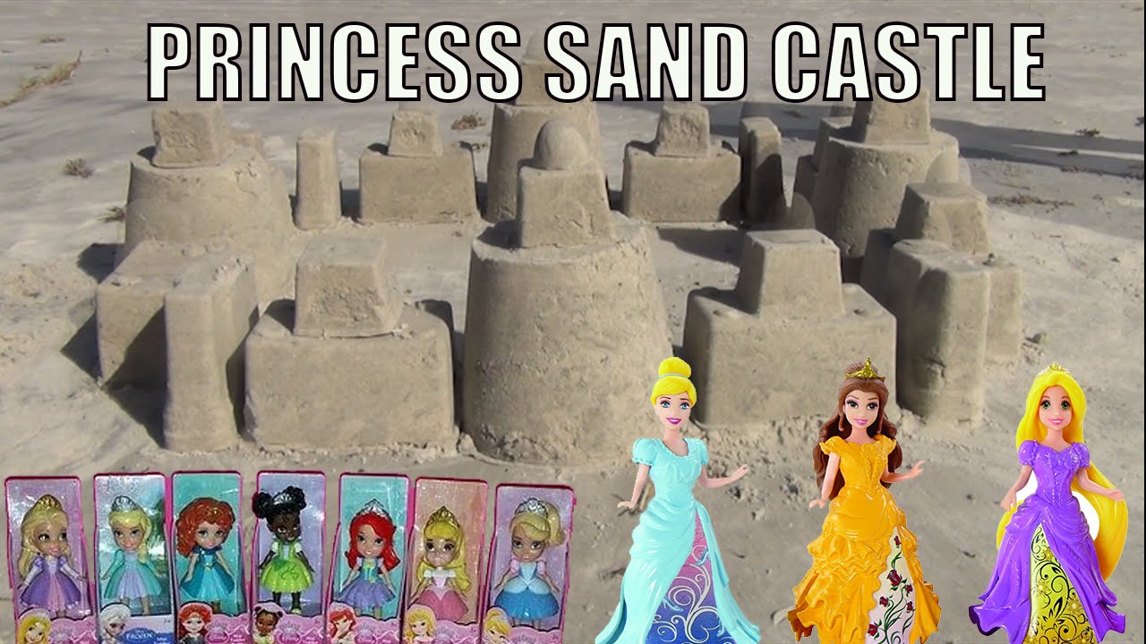 Make Princess Sand Castle with Only Household Containers Magiclip and ...