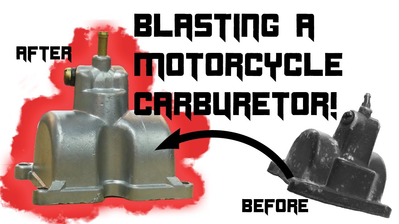 Vapor Blasting Motorcycle Carburetor - Vapor Honing Technologies - YouTube