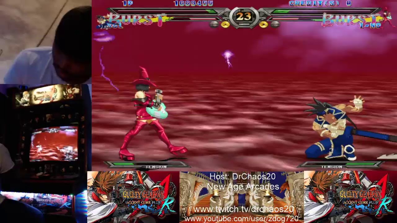 Guilty Gear XX Arcade Machine - YouTube