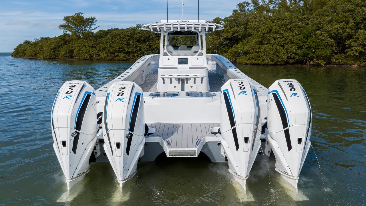 This Bad Boy right here... | Freeman Boatworks 47' a TANK of a center ...