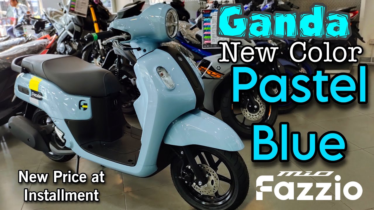 Super Ganda ng New Yamaha Fazzio 125 - Pastel Blue New Price Increase ...