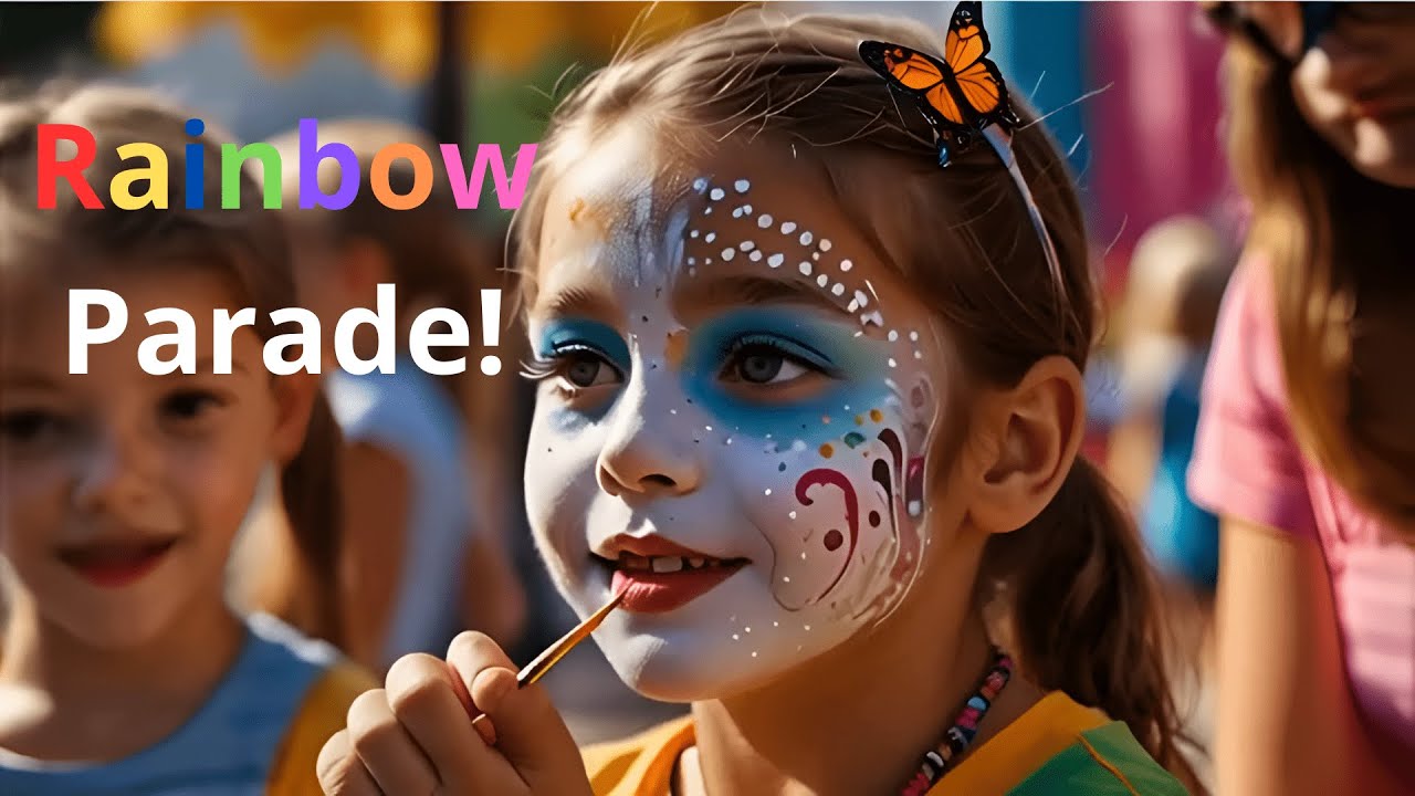 The Rainbow Parade: Celebrate Colors! 🎊 - YouTube