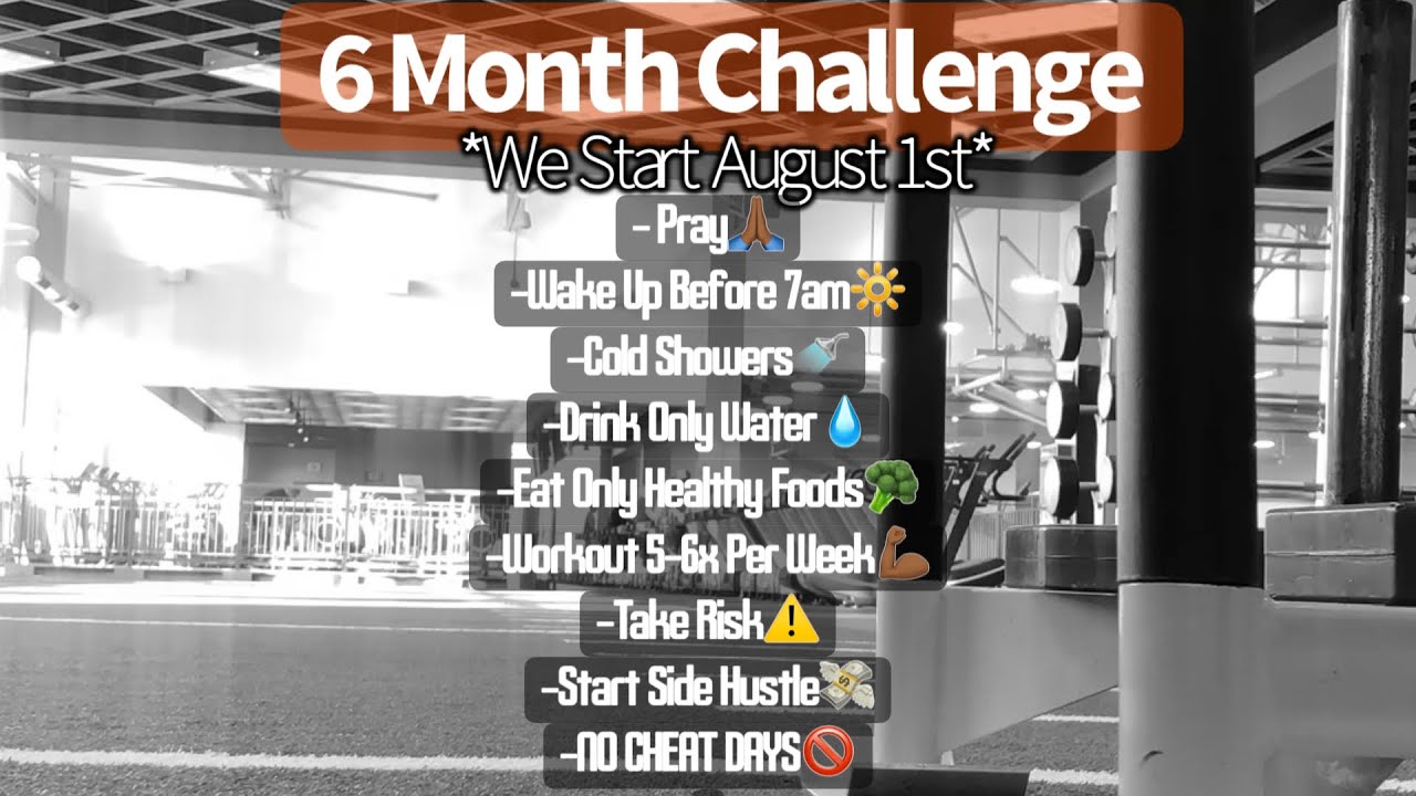 I DARE YOU TO BECOME THE BEST VERSION OF YOURSELF |6 Month Challenge ...
