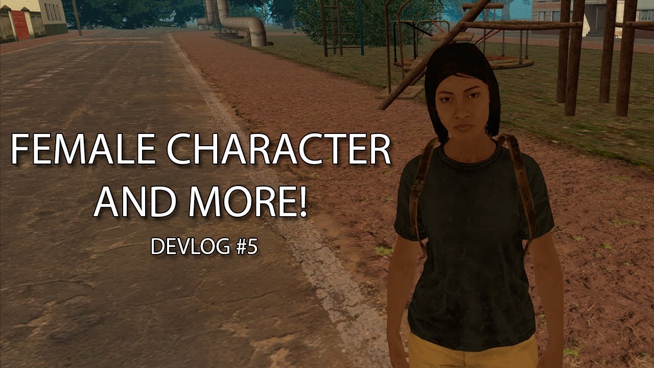 [DEVLOG] MTA DayZ #5 - FEMALE CHARACTER AND MORE! - YouTube