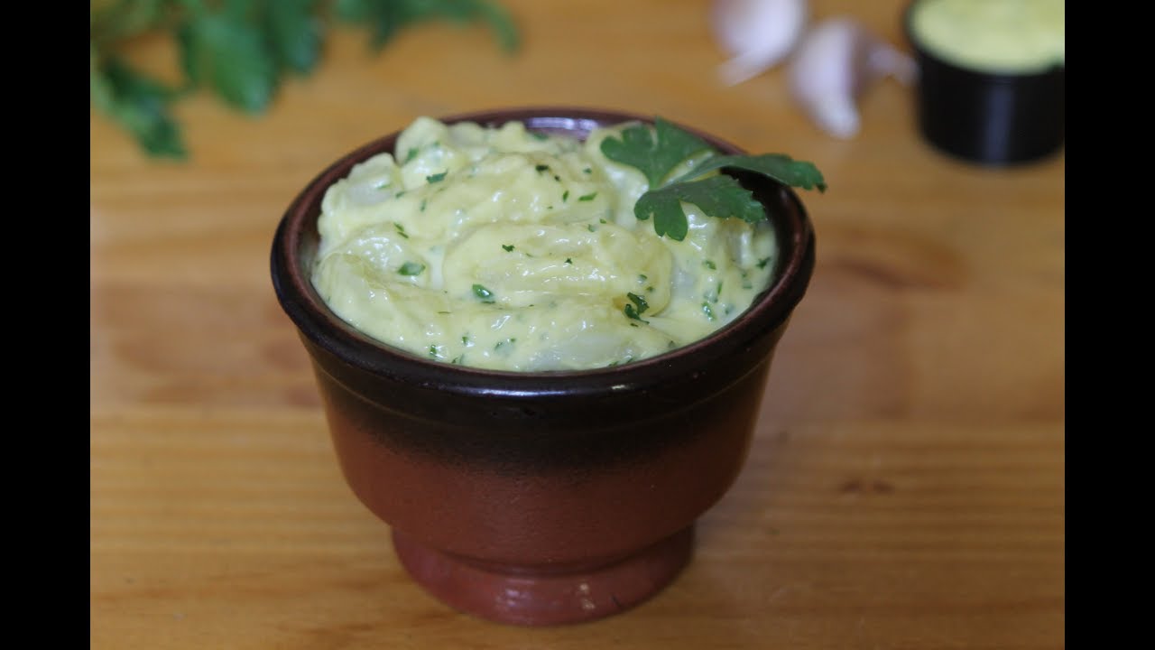 PATATAS ALIOLI | RECETA FÁCIL | SALSA ALIOLI CASERA - YouTube