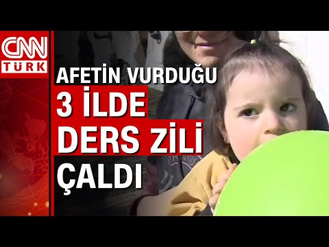 Adana, Osmaniye ve Gaziantep'te okullar açıldı