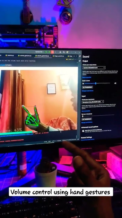 Gesture Control Windows Volume And Brightness Opencv And Mediapipe Python3 Iot Automation