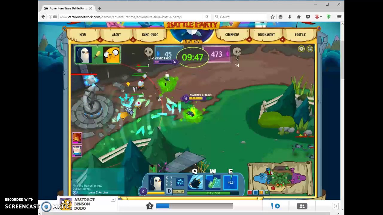 Adventure Time Battle Party:part 4 - YouTube