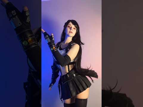 More Tifa cosplay dance 🖤 #cosplay #animegameycosplay #dance #cosplaygirl #tifa #tifalockart