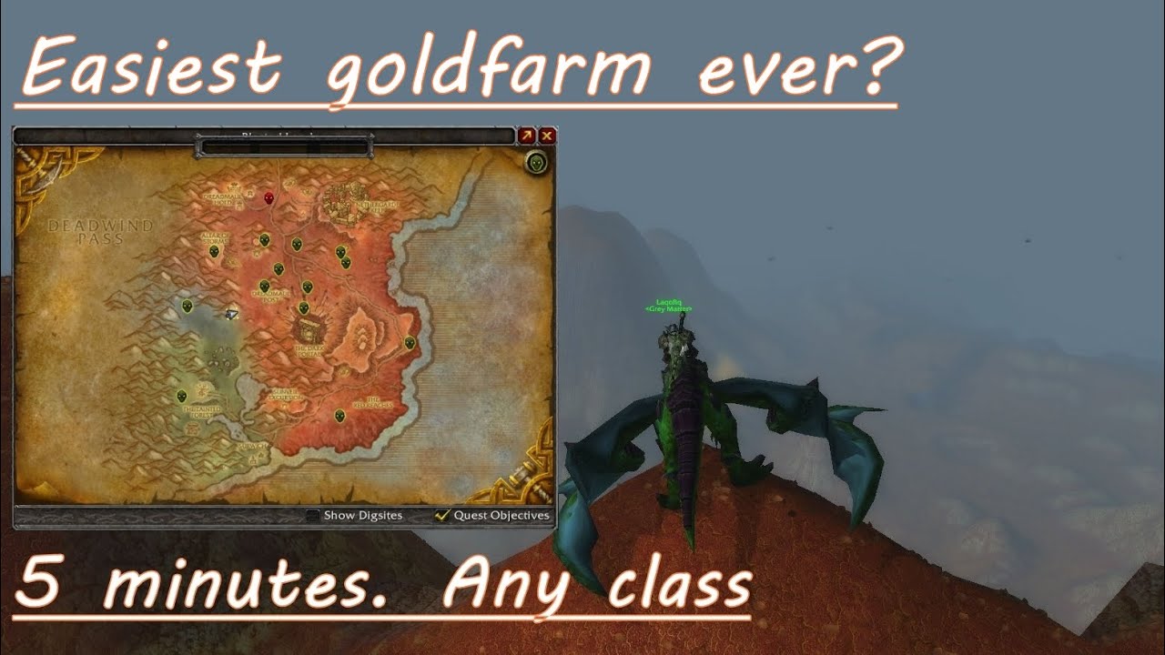 Cataclysm - Blasted Lands rare spawns ~5000g/hour gold farm - YouTube