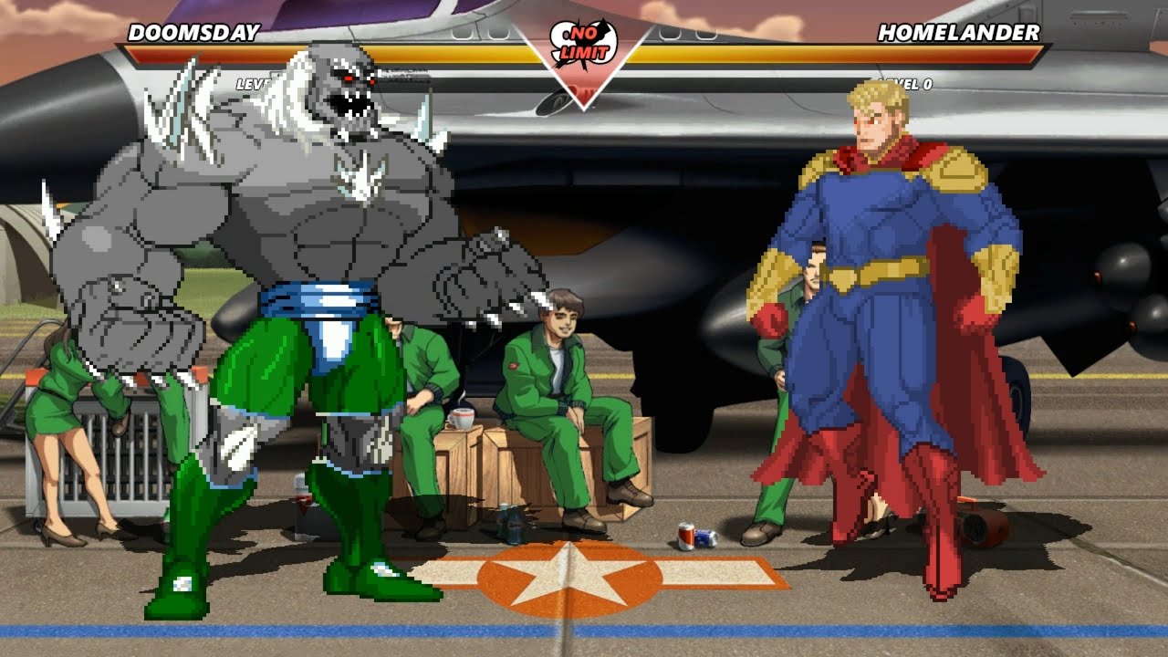 DOOMSDAY vs HOMELANDER - Highest Level Incredible Epic Fight! - YouTube