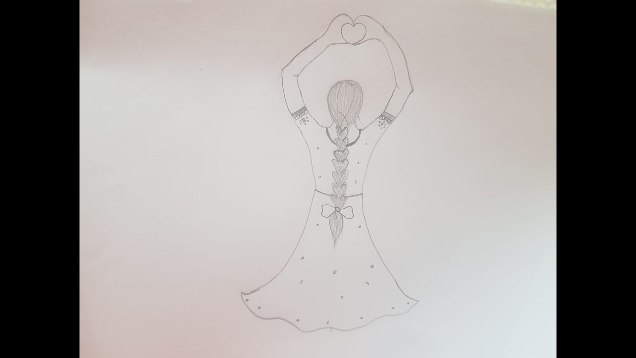 Easy way to draw heart broken sad girl| step by step beginner drawing ...