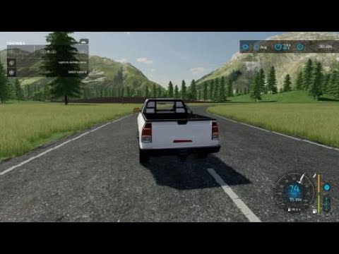 Farming Simulator 22 rollplay towing - YouTube