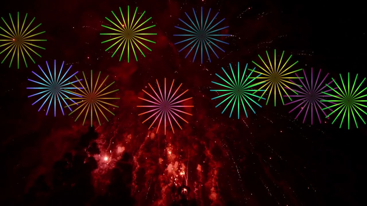 SCREEN VIDEO BY FIREWORKS ON NEW YEAR'S EVE FOR EVERYONE - YouTube